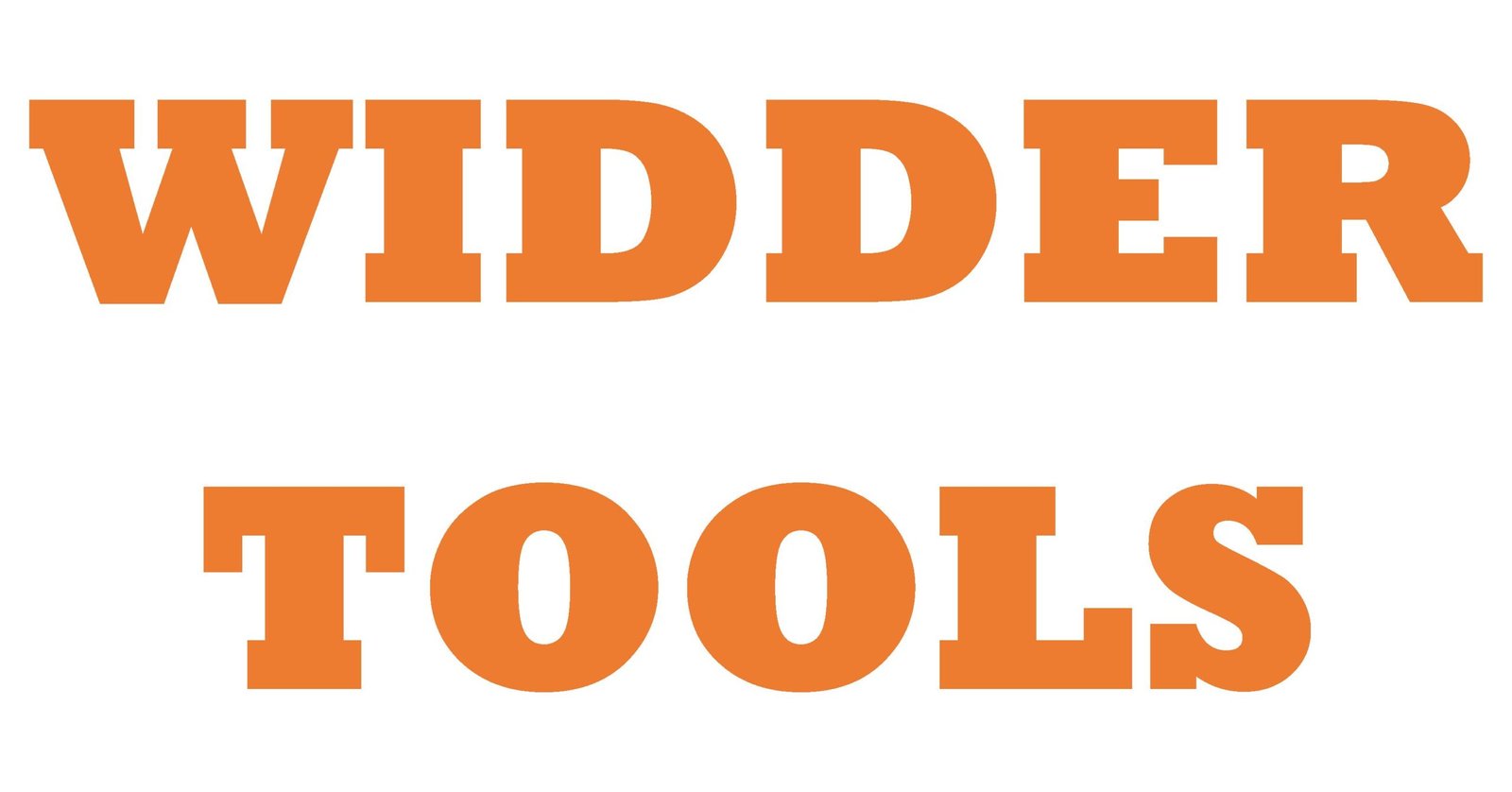 WIDDER TOOLS — BETTER BY DESIGN